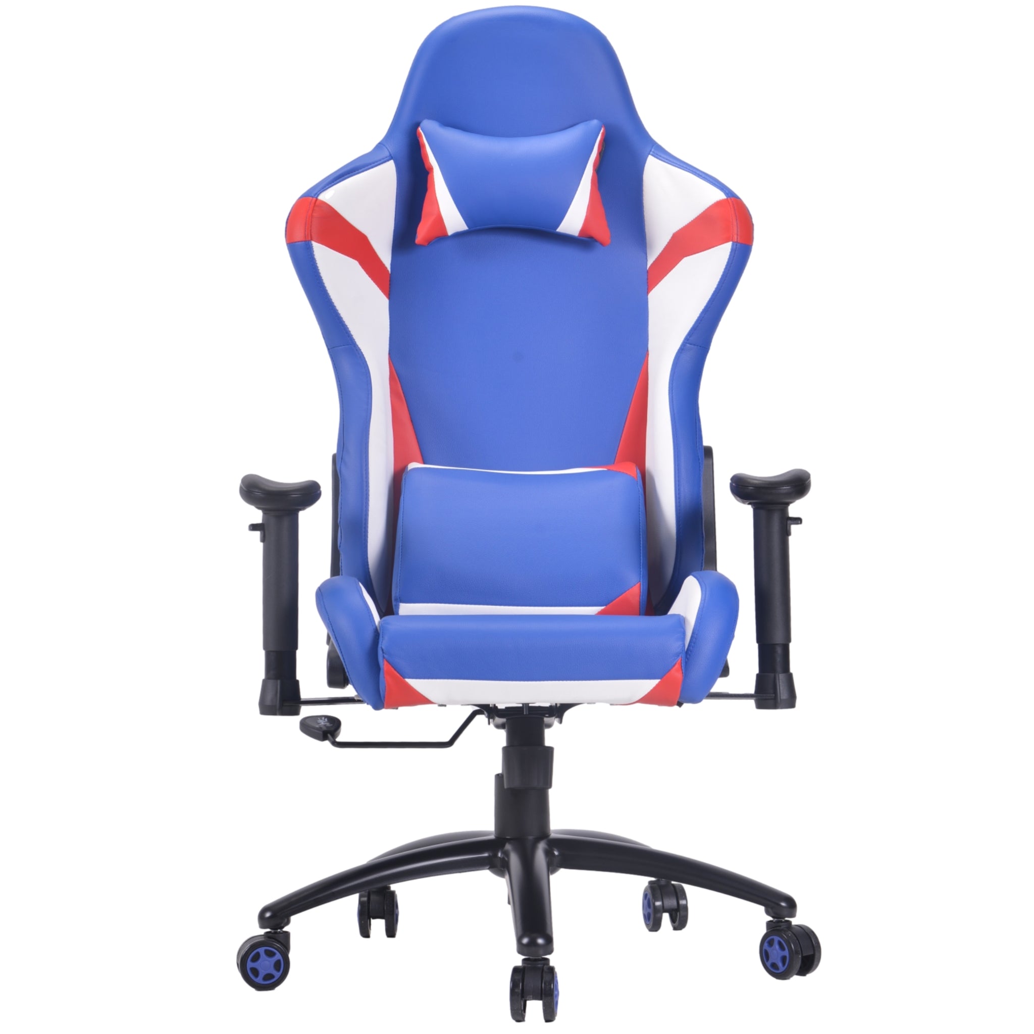 Red white and blue gaming chair store